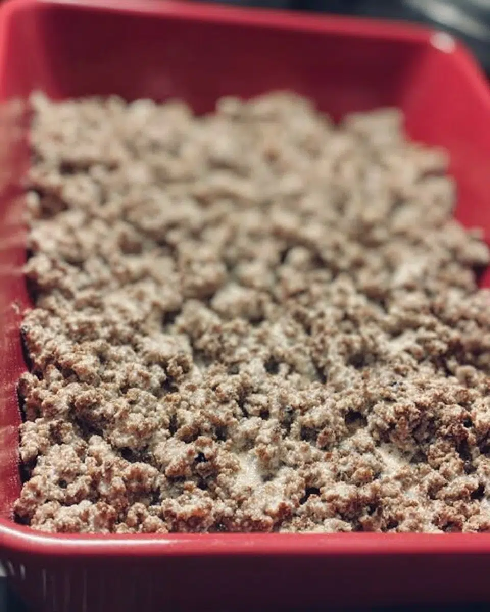 Ultimate Cheeseburger French Fry Casserole Recipe