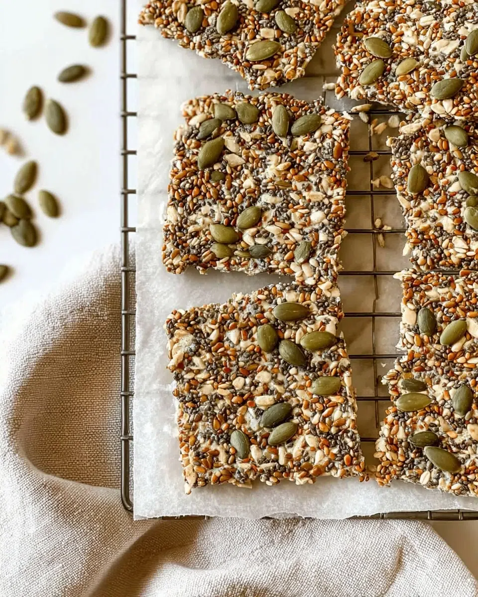 Incredible Chia and Flax Seed Crackers Recipe (Healthy & Crunchy)