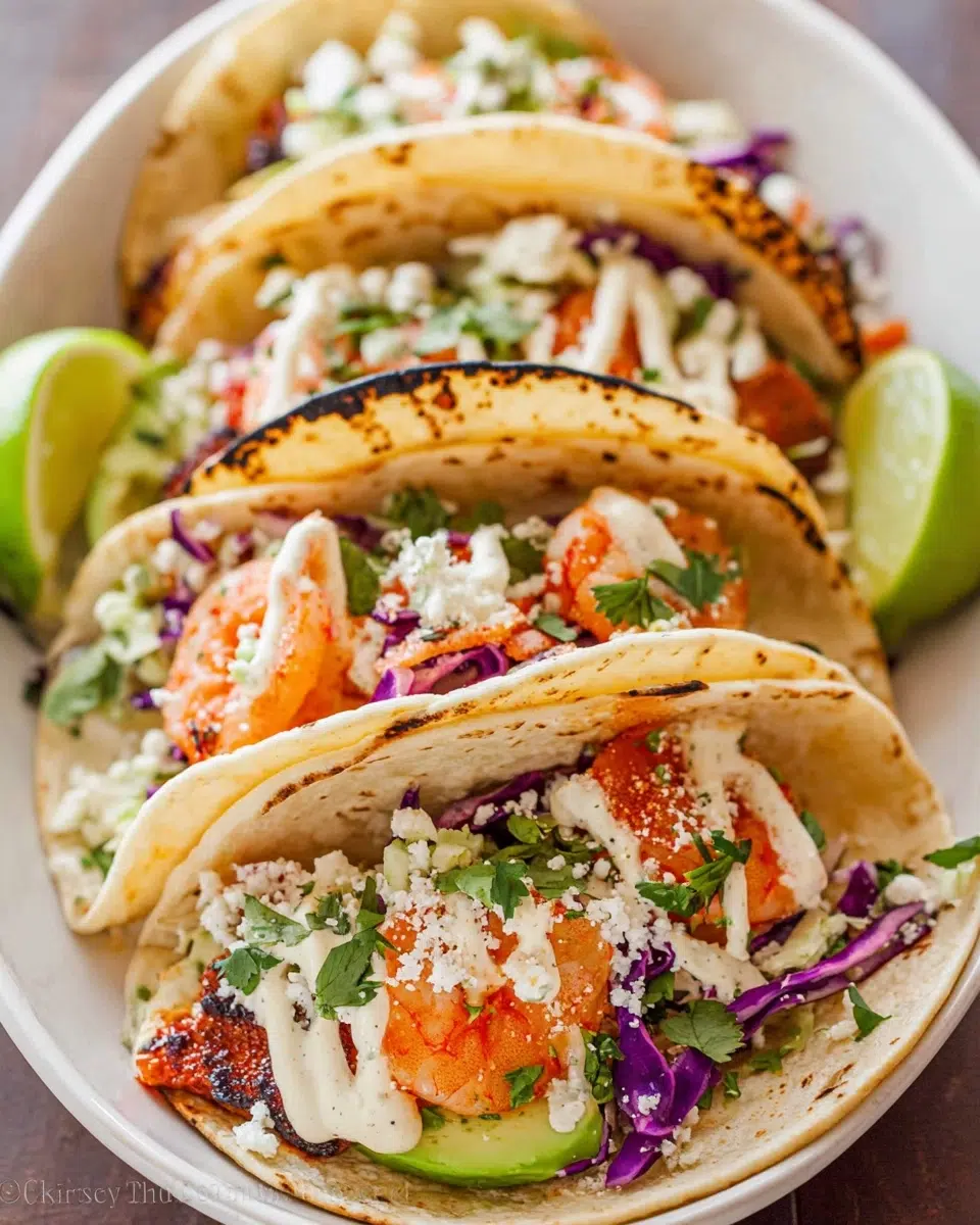 Ultimate Crispy Steak and Shrimp Tacos Recipe