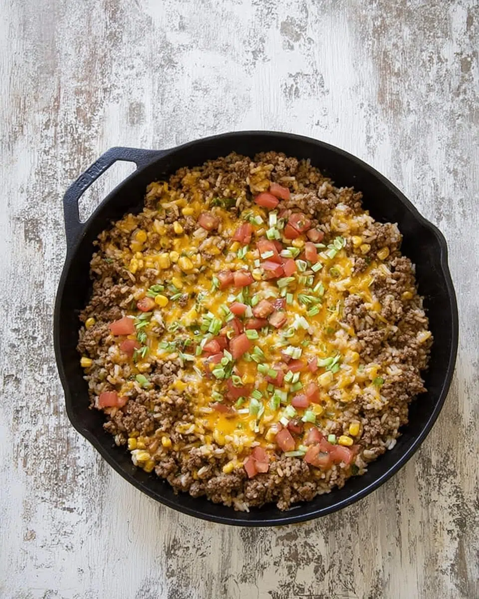 Mexican Rice Casserole: A Cheesy, One-Pan Family Dinner