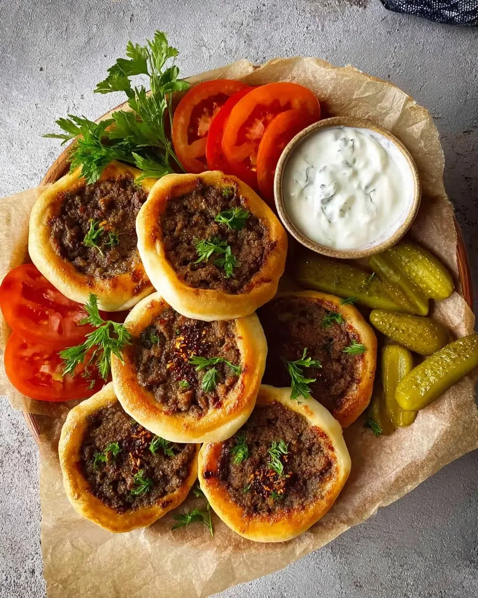 Middle Eastern Meat Pies (Sfeeha): Savory, Spiced Handheld Pastries