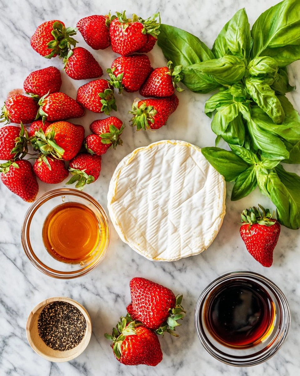 Decadent Strawberry Baked Brie Recipe